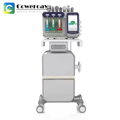 China 7 in 1 Hydra Dermabrasion Facial Machine 350W Vacuum 24L Hydro Peel for sale