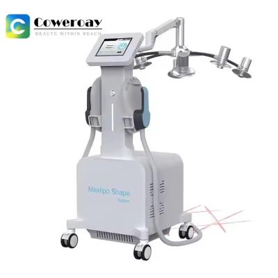 China 6D 635nm Red Light Laser Muscle Building Lipo Weight Loss Machine 800W-3500W for sale