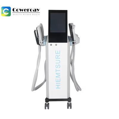 China 7 Tesla HIEMT RF EMS Body Sculpting Machine 4 Handles 110V 240V Muscle Building for sale