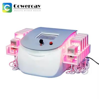 China Mitsubishi Diode Lipo Laser Slimming Machine 336 Diodes 660nm 980nm 12 Pads for sale