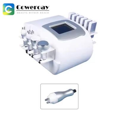 China 5 in 1 RF Fat Burning Machine 40k Cavitation Skin Tightening Vacuum Slimming Body Shaping for sale
