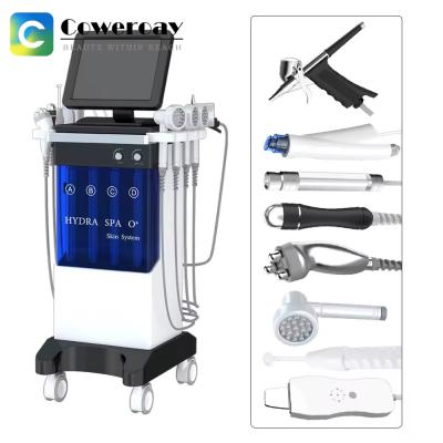 China 11 in 1 Hydro Microdermabrasion Aqua Peeling Facial Machine 300W 90Kpa Vacuum for sale