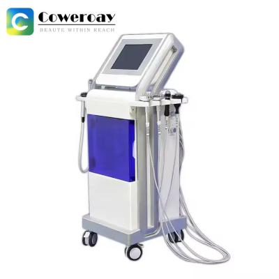 China OEM Hydro Dermabrasion Facial Machine 300W with RF Micro Needle 90KPA Vacuum for sale