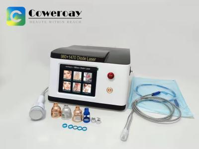 China Diode Laser Lipolysis 980nm 1470nm 50W Nail Fungus Treatment Device for sale