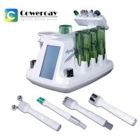 China Hydra Diamond Microdermabrasion Facial Machine 200W 650mmHg for Anti-Aging Blackhead Removal for sale