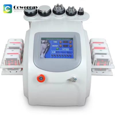 China Multifunctional Sculpting Body Cavitation Machine 40KHz 980nm Lipo Laser Slimming for sale