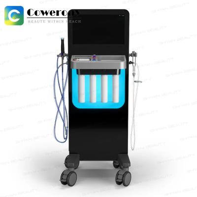 China Professional Hydra Peel Dermabrasion Facial Machine 100Kpa Vacuum 15 Inch Touch Screen for sale