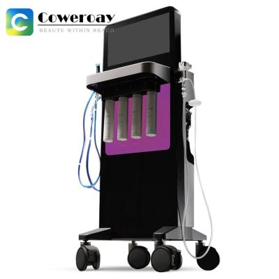 China Hydra Microdermabrasion Machine 100Kpa Vacuum 15 Inch Touch Screen Facial Spa for sale