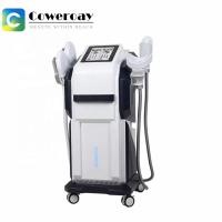 China 2 in 1 Cryolipolysis Fat Freezing and HI-EMT Muscle Building Slimming Machine 7 Tesla 4 Handles for sale