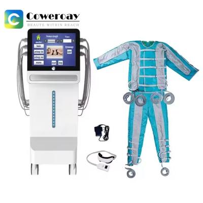 China 3 in 1 Infrared Pressotherapy Body Slimming Machine with 24 Air Cells 110W for sale