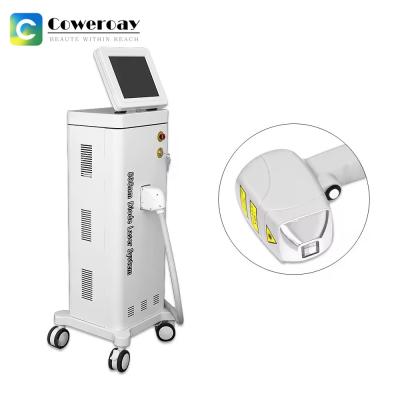 China 808nm Diode Laser Hair Removal Machine 1200W Ice Cooling Skin Rejuvenation for Permanent Hair Removal for sale