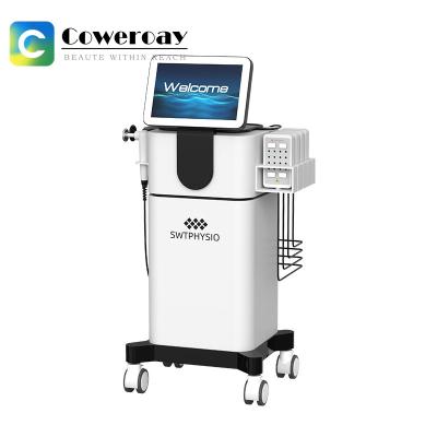 China 448K Tecar 5 in 1 Body Slimming Machine 600W Ems Vacuum Laser Weight Loss Fat Burning Therapy for sale