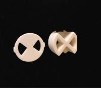 China Corrosion Resistant Hardness 12.9Gpa Alumina Ceramic Valve Dics For Cartridge for sale
