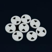 China Corrosion Resistant Hardness 12.9Gpa Alumina Ceramic Valve Dics For Cartridge for sale