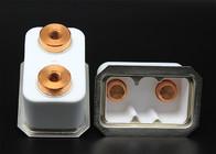 China Dry Pressing Aluminum Oxide Header Ceramic Parts For EV for sale