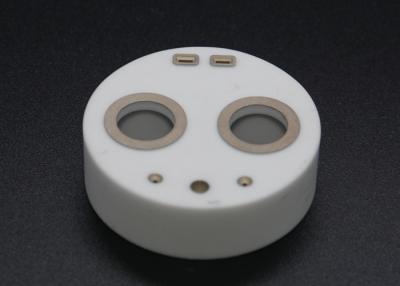China Metallized Ceramic Header for EV Relays and HVDC Contactors, 95% Alumina ceramic header Arc Extinguish for sale