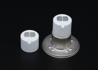 China Metallized Layer Alumina Porcelain Connector For Magnetron micro oven part for sale