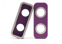China Hardness 12.9Gpa 96% HAP Alumina Ceramic Parts For Charging Relay for sale