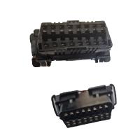 China 16 Pin OBD2 Y Cable Splitter - 30cm Dual Female Adapter with Custom Pin Assignment for Automotive Diagnostics for sale