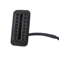 China 50cm OBD2 Y Splitter Cable Male to Dual Female for Benz Vehicle Diagnostics with Custom Pin Assignment for sale