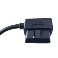 China 16 Pin J1962 OBD2 Extension Cable - 100cm Length with Customizable Pin Assignment for Automotive Diagnostics for sale