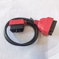 China OBD2 Male to 2 Female Extension Adapter Cable 30cm Red Core with Custom Pin Assignment for sale
