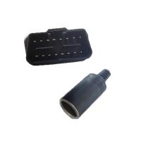 China OBD2 Power Adapter Cable - Straight Head Male to Cigarette Lighter Female Socket, 100cm Length, Universal Vehicle Compatibility for sale