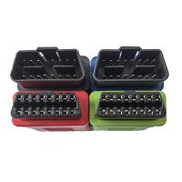 China J1962 OBD2 16-Pin Male to Female Diagnostic Adapter - Custom Pin Assignment, Universal Vehicle Compatibility for sale