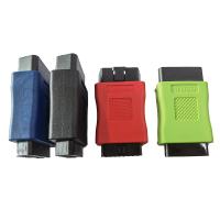 China J1962 OBD2 16-Pin Male to Female Diagnostic Adapter - Custom Pin Assignment, Universal Vehicle Compatibility for sale