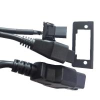 China OBD2 Y Cable 50cm One to Two Automotive Diagnostic Extension with Stand for Kia Vehicles for sale