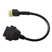China Honda 4-Pin OBD2 Diagnostic Cable 30cm with Custom Pin Assignment for Automotive Testing for sale