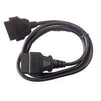 China 100CM OBD2 Cable Adapter Male to Female 16-Pin Extension Cable for Universal Automotive Diagnostics for sale