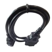 China 100CM OBD2 Cable Adapter Male to Female 16-Pin Extension Cable for Universal Automotive Diagnostics for sale