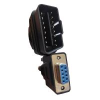 China 9-Pin DB9 OBD2 Serial Adapter Cable 100cm with Custom Pin Assignment for All Vehicle Models for sale