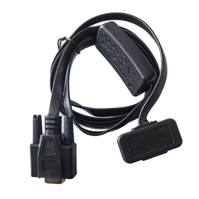 China OBD2 to DB9 Diagnostic Extension Cable 150cm with Switch - Universal Vehicle Compatibility & Custom Pin Assignment for sale