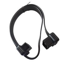 China Flat J1962 16-Pin OBD2 Diagnostic Cable 60cm with Customizable Pin Assignment for All Vehicle Models for sale