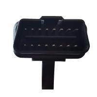 China 100cm OBD2 Extension Cable Male to Female Flat Wire for Automotive Diagnostics with Custom Pin Assignment for sale