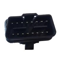 China Flat OBD2 Splitter Cable 1 Male to 3 Female 50cm Length with Custom Pin Assignment for Automotive Diagnostics for sale