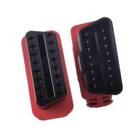 China OBD2 Male to 2 Female Diagnostic Splitter Cable 30cm with Custom Pin Assignment for Automotive Testing for sale