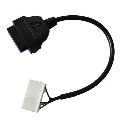 China Tesla OBD2 Diagnostic Cable 26-Pin Female Connector 30cm Length for Automotive Testing for sale