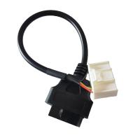 China Tesla OBD2 Diagnostic Cable 26-Pin Female Connector 30cm Length for Automotive Testing for sale