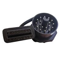 China Black 20 Pin OBD2 Diagnostic Cable for BMW Vehicles - 40cm Length with Customizable Pin Assignment for sale