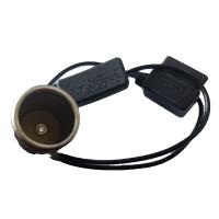China 16-Pin OBD2 Extension Cable with Switch - 100cm Automotive Diagnostic Power Cable for All Vehicle Models for sale