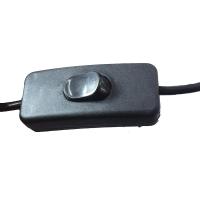 China 16-Pin OBD2 Extension Cable with Switch - 100cm Automotive Diagnostic Power Cable for All Vehicle Models for sale
