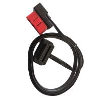 China Flat Ribbon OBD Diagnostic Cable 8-Core 16-Pin Male to Female Extension 100cm for Automotive Testing for sale