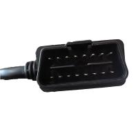 China OBD2 16-Pin 1 Male to 3 Female Extension Diagnostic Cable 50cm for Automotive Testing for sale