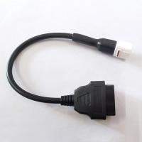 China Yamaha 4-Pin OBD2 Diagnostic Cable Harness 30cm with Brass/ABS/PVC/PE Construction for sale