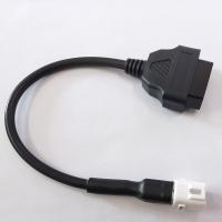 China Yamaha 4-Pin OBD2 Diagnostic Cable Harness 30cm with Brass/ABS/PVC/PE Construction for sale