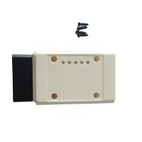 China OBD2 Male 16-Pin Connector with White Core - PA66/ABS/Brass Material - Universal Automotive Diagnostic Plug for sale