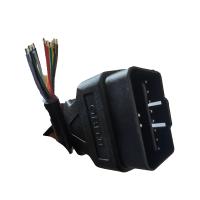China 16 Pin OBD2 Female to Open Cable 30cm Automotive Diagnostic Interface with Custom Pin Assignment for sale